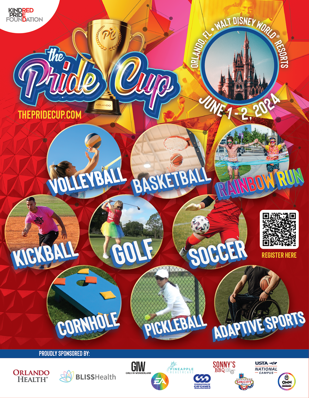 The Pride Cup - An Annual LGBTQ+ Multi-Sport Event - KindRED Pride ...